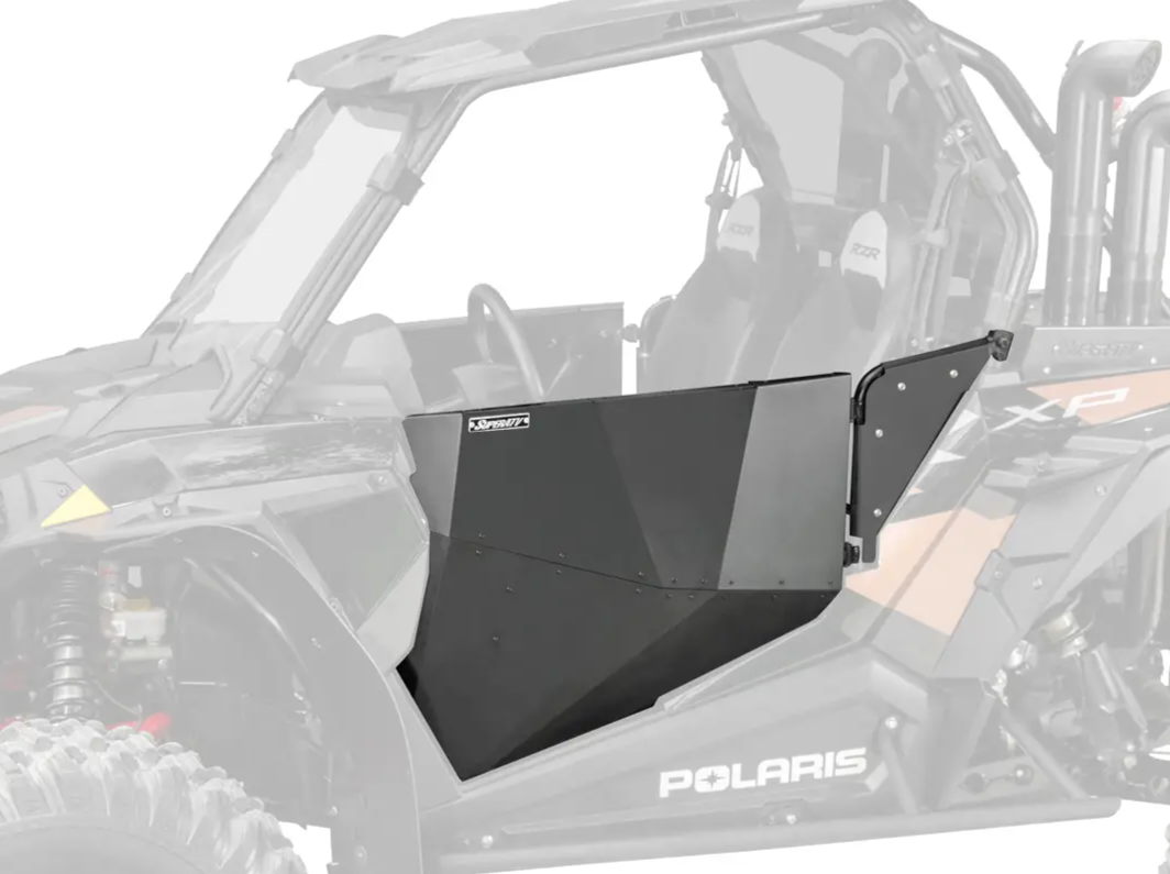 POLARIS RZR ALUMINUM DOORS & REAR PANELS, SUPER ATV DOOR-P-RZRXP-003-K ...